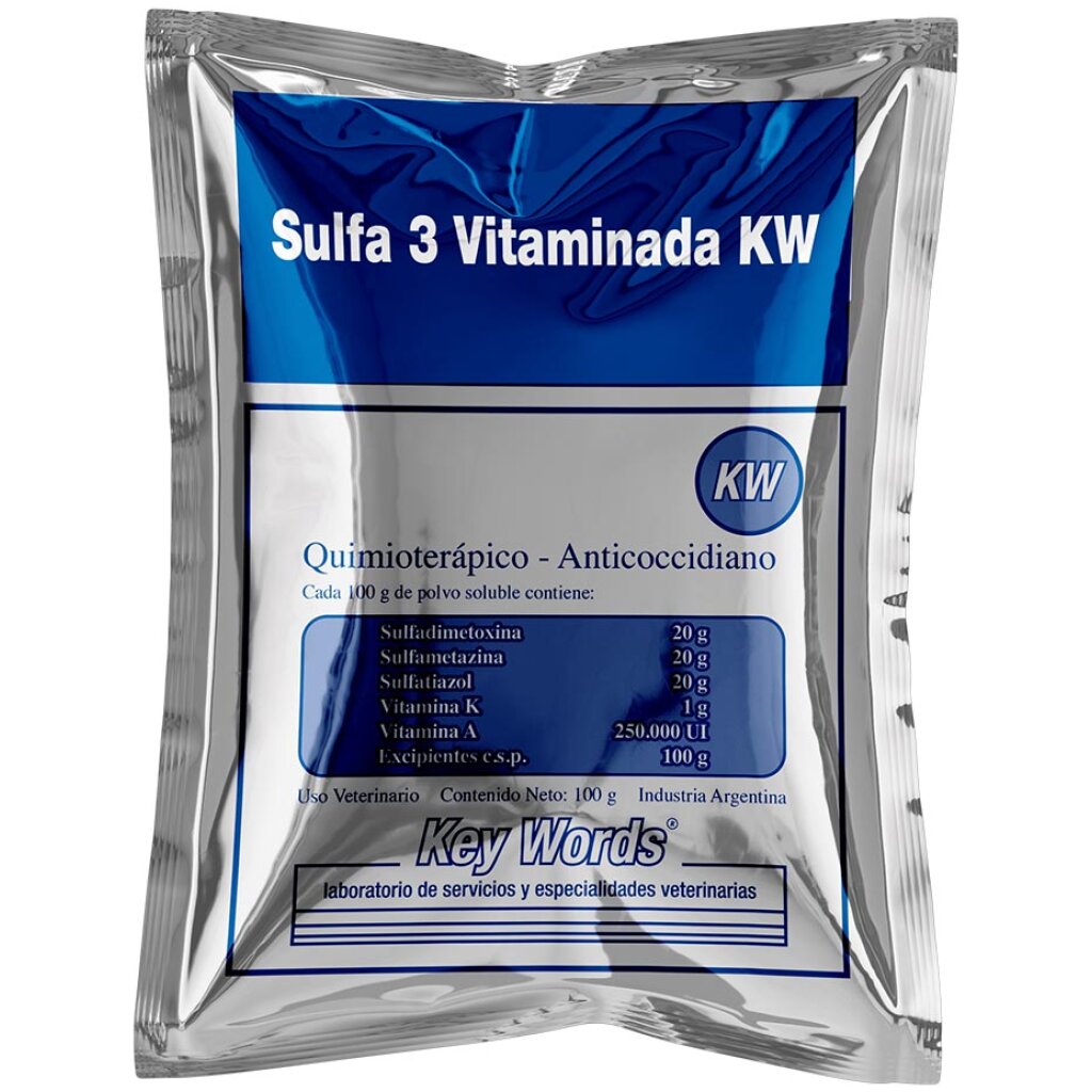 SULFA 3 VITAMINADA – Laboratorio KW